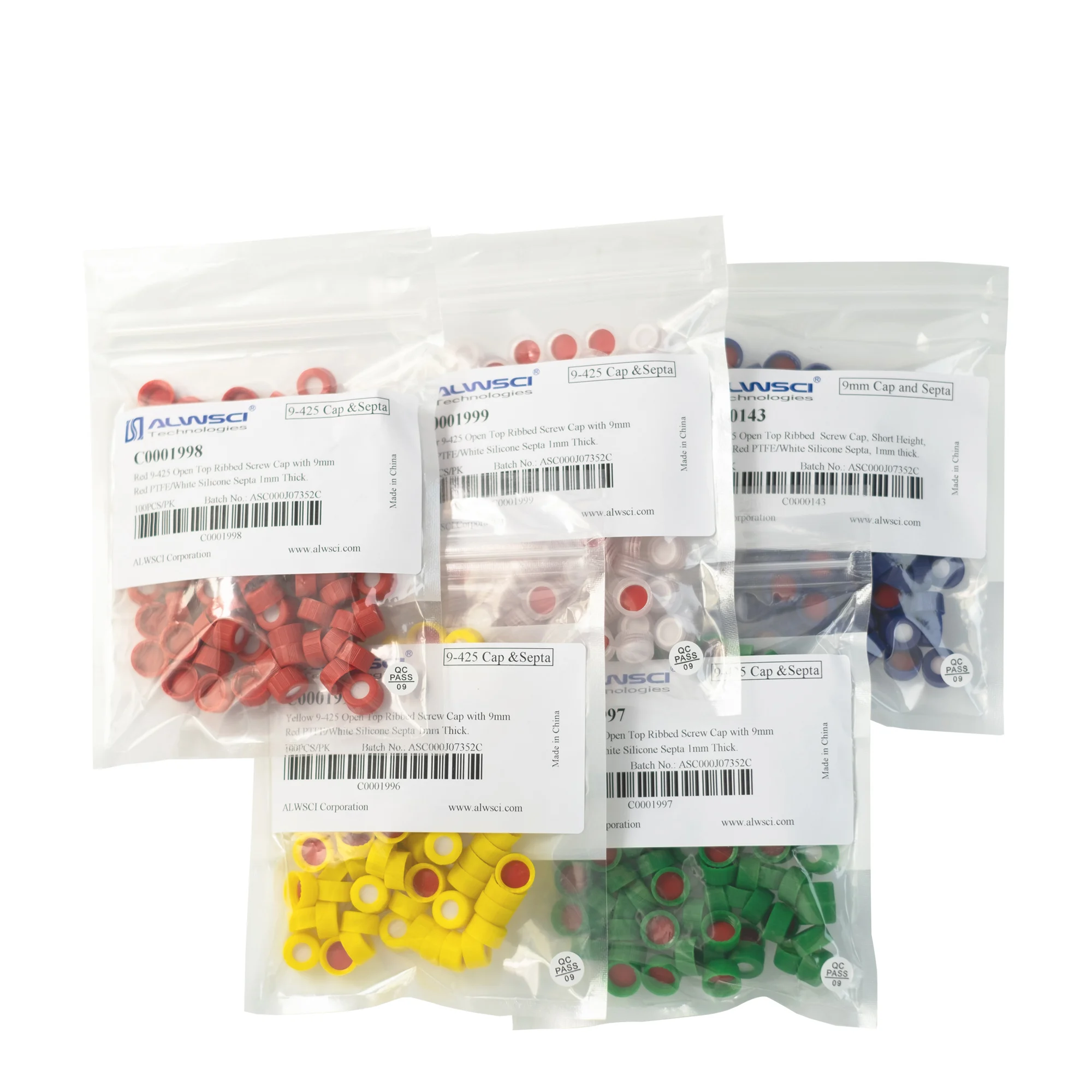 Hplc cap 9-425 colorful cap convenient package kit| Alibaba.com