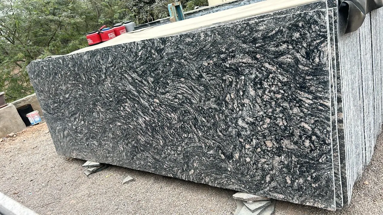 High Quality Viscon White Granite Slab Used For Various Interior And ...