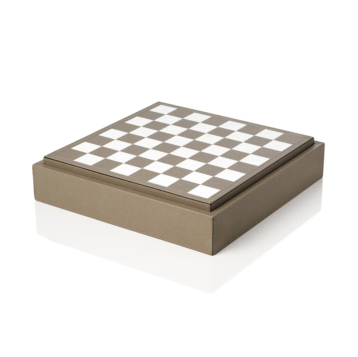 Custom Pu Leather Chess Games Chessboard Game Set With Wood Chess ...