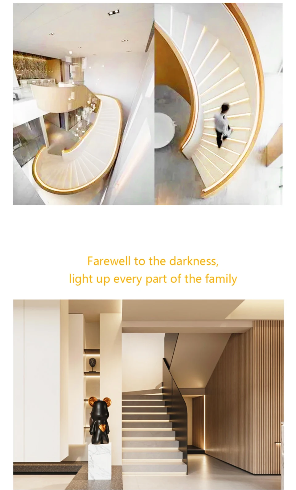 Rubber Shell Staircase Light Controller - DMX SPI Motion Sensor
