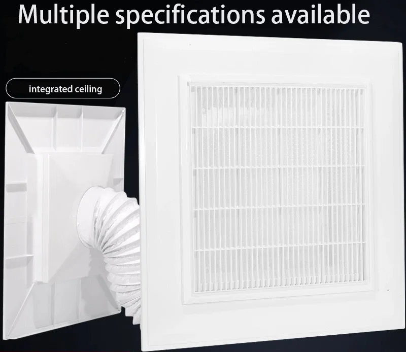 Square Aluminum Alloy Diffuser with Filter Screen Buckle Plate for Hall ...