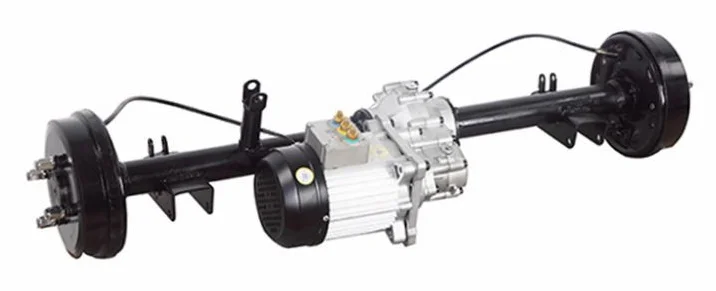 Customized Length Electrical Car Back Rear Bridge Rear Axle With Rum ...