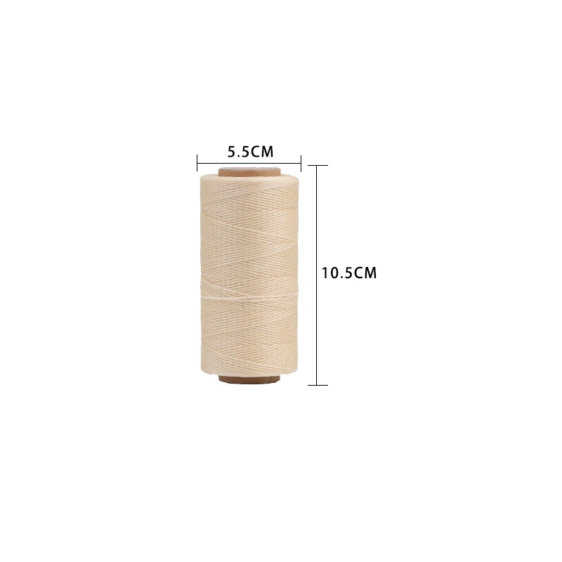 150D/16 Waxed Nylon Thread - High Strength & Versatile Use
