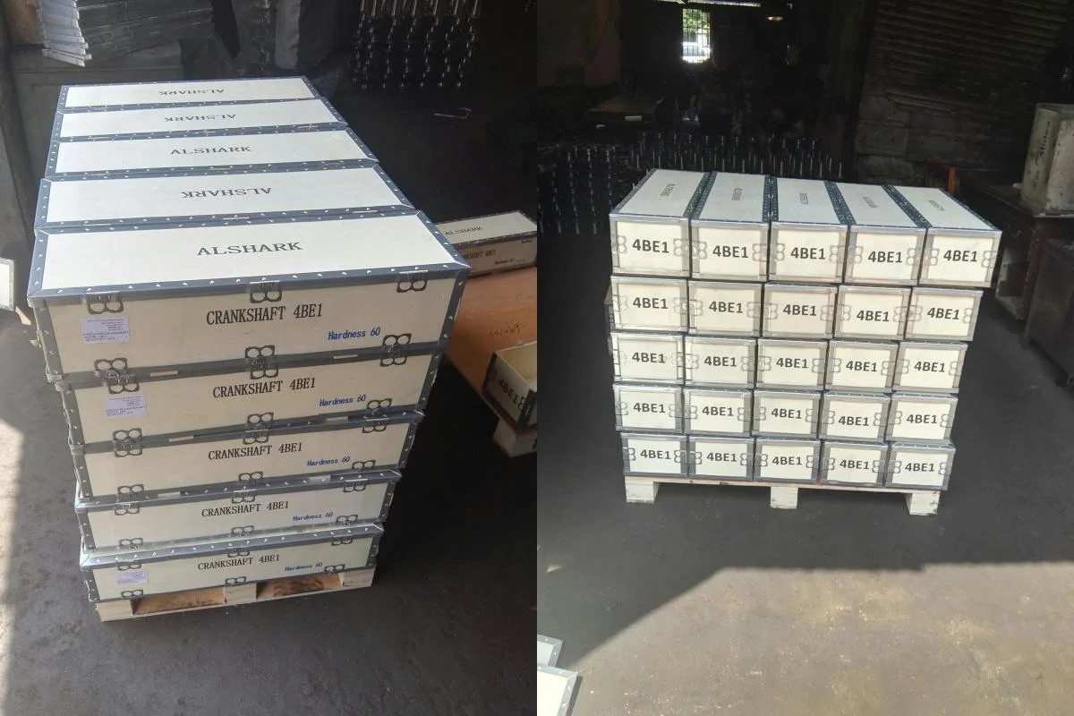 Good Performance Automobile Components Forged Crankshaft For Cummins ...