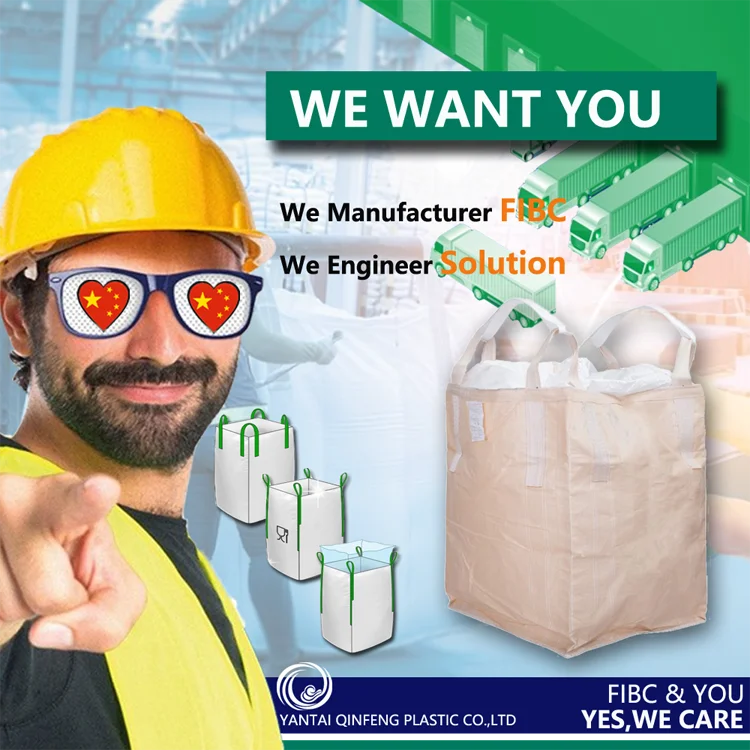 Heavy Duty Uv Clear Plastic Industrial Big Bag Jumbo 1000kg ...