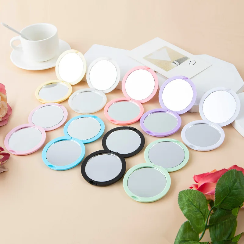 Wholesale Portable Mini Square Folding Compact Mirror Custom Logo Oed ...