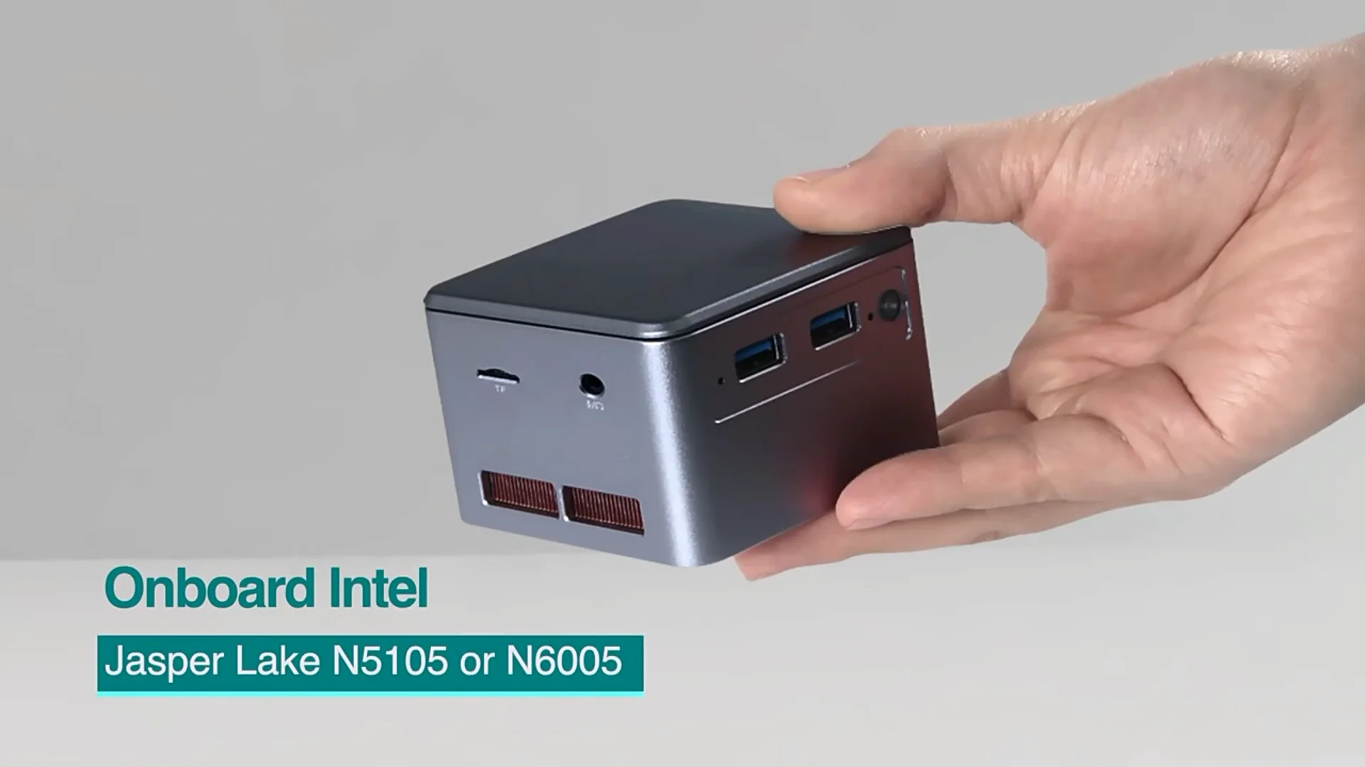 Desktop Mini Pc Dual Display With Processor N5105/n95/n100/n300 8gb ...