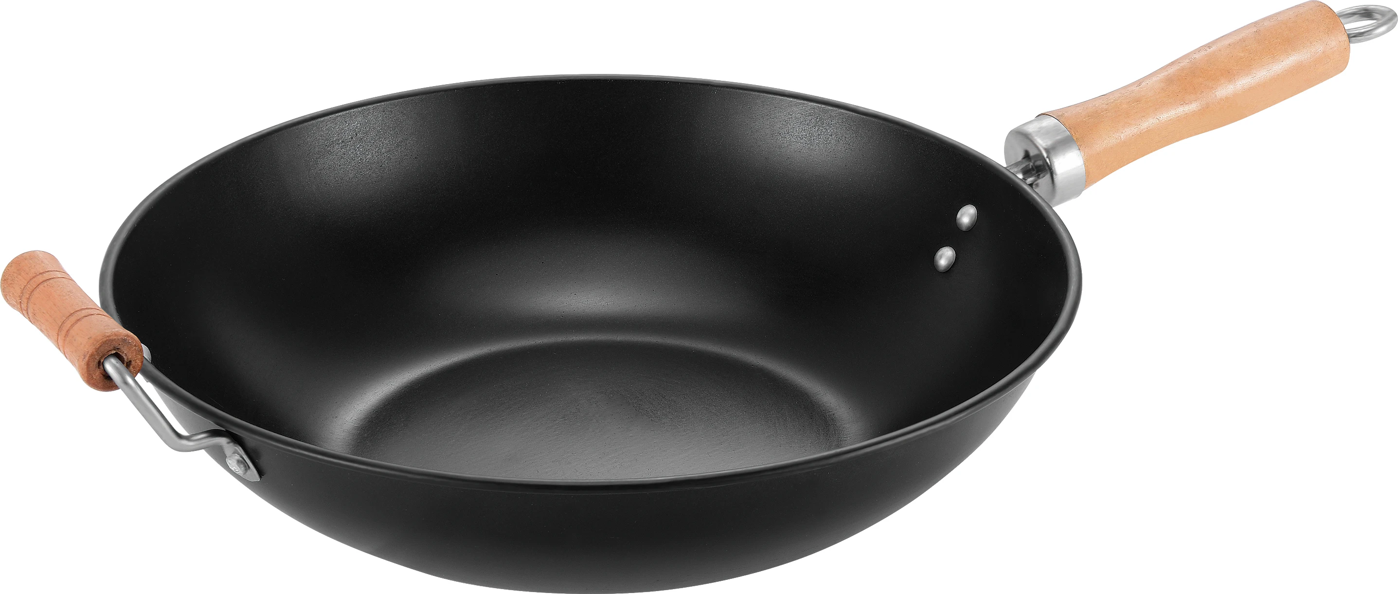 High Quality Carbon Steel Wok - Perfect for Restaurant Cooking