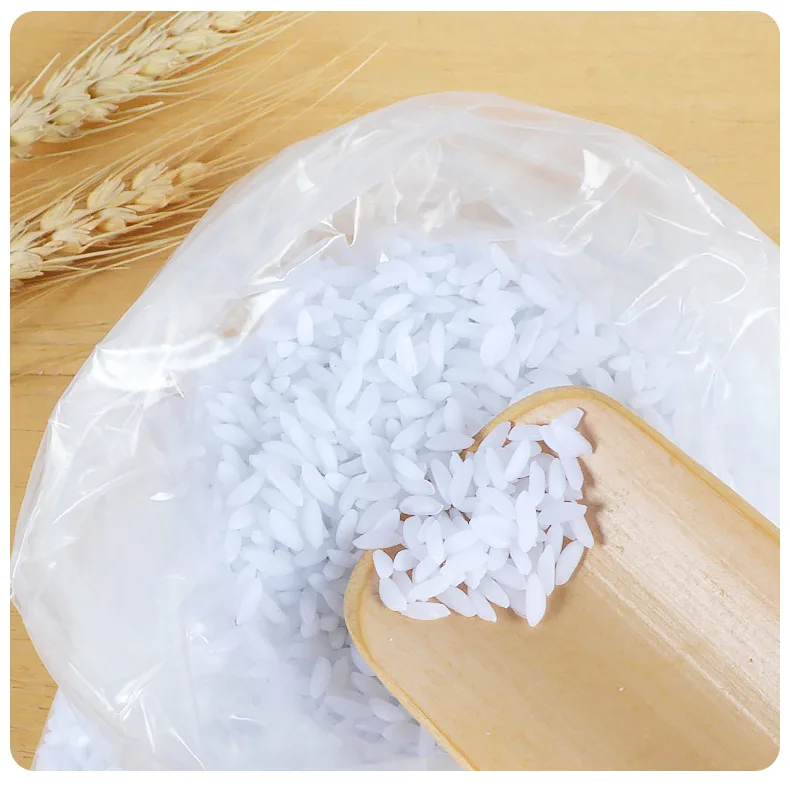 DIY Decoration Artificial White Rice Simulation Realistic Fake Food ...