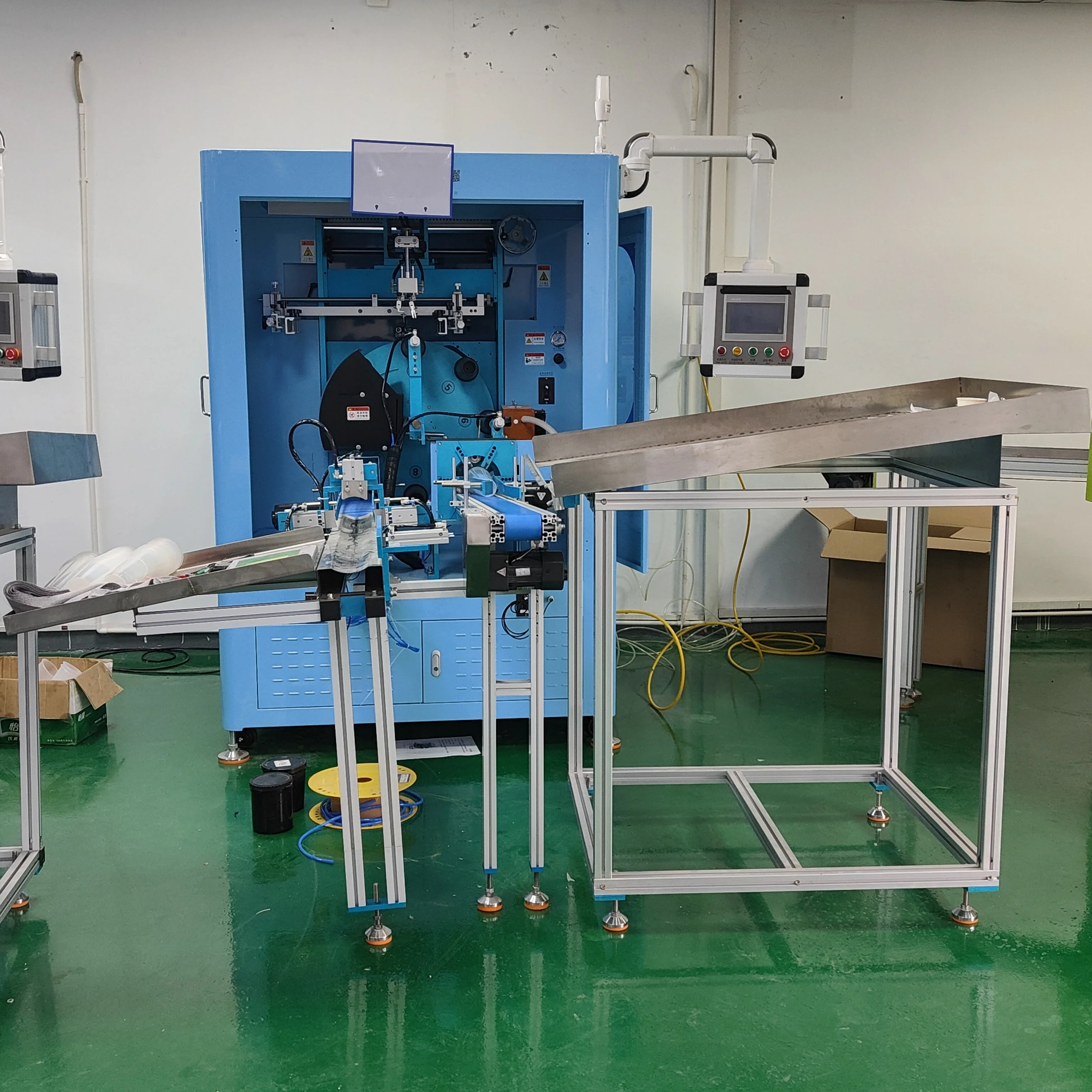 LC Fully Automatic Loading Screen Printing Machine for PET, PP & Paper ...