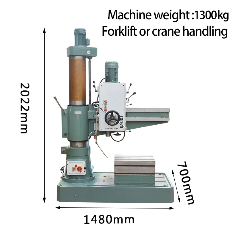 Vertical Metal Drill Machine Z3040*10b Radial Drill Mechanical Drive ...