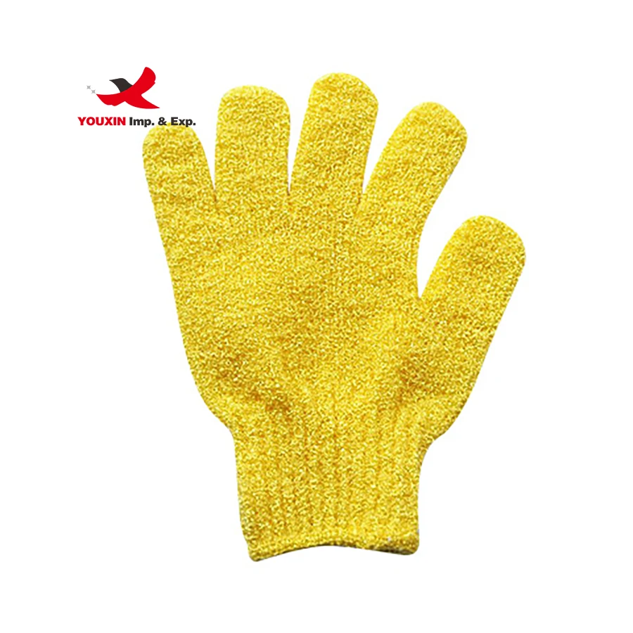 Fengfly Nylon Five Fingers Mitt - Efficient Body Exfoliator