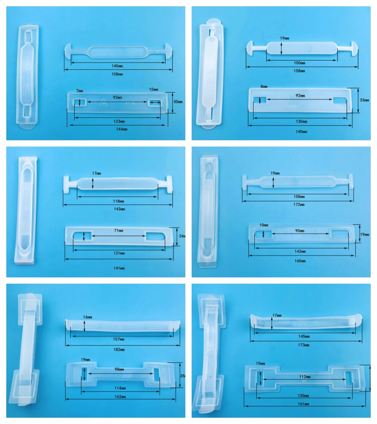 Wholesale Custom Cardboard Plastic Handle For Carton Boxes Plastic Bag ...