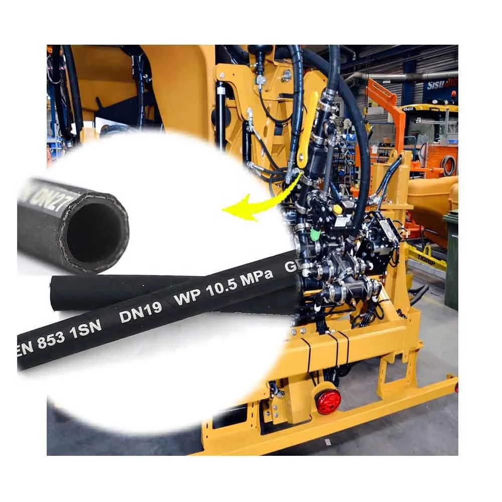 SEA 100R1 Braided Rubber Hose 1/4" to 2" - Weatherproof for Petroleum ...