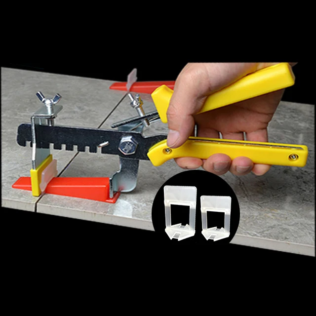 Plastic Ceramic Rotated Style Tile Floor Leveler Adjuster Set Spacers ...