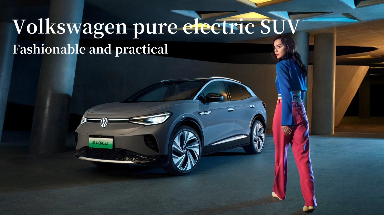 Deposit+ 2024 Volkswagen Id4 Crozz New Energy Vehicle With Small Electric Car For - Buy Small ...