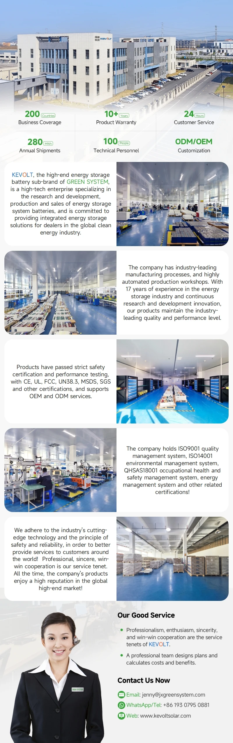 KEVOLT Hybrid Solar System 15KW 30KW Solar Panels With Battery and ...