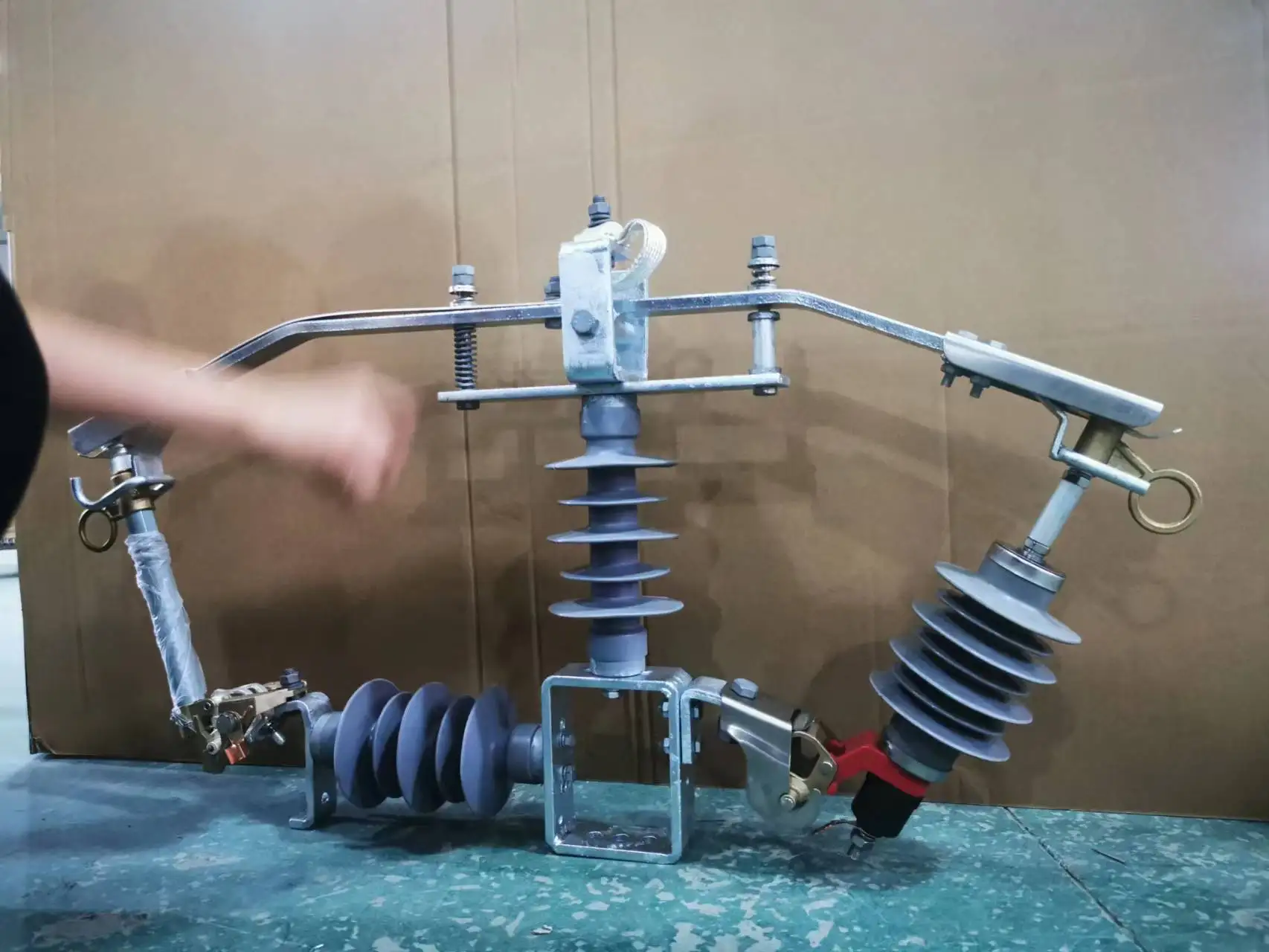 33kV 11kV Electrical Equipment Drop Out Fuse & Surge Arrestor Combi ...