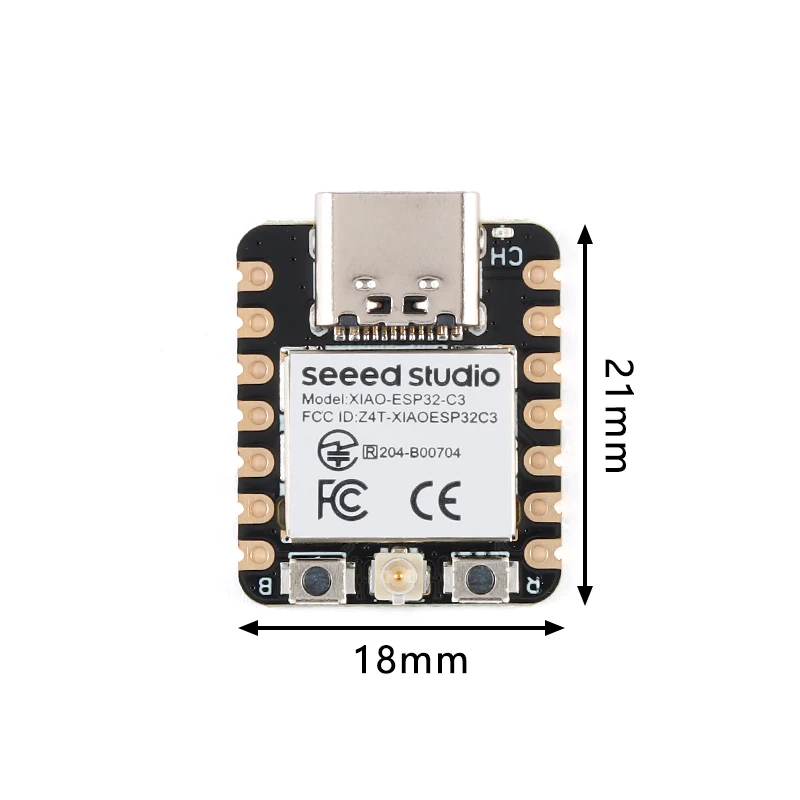Seeed Studio Xiao Esp32c3 Wifi Development Board Uart Iic Iis,Spi Gpio(pwm) Adc 3.3v 5v - Buy ...