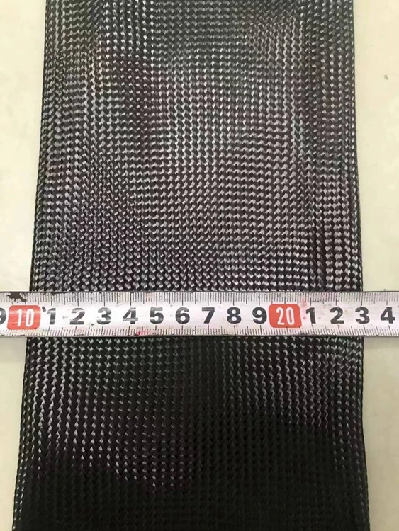 High Temperature Resistance High Strength 3k 12mm Carbon Fibre Braided ...