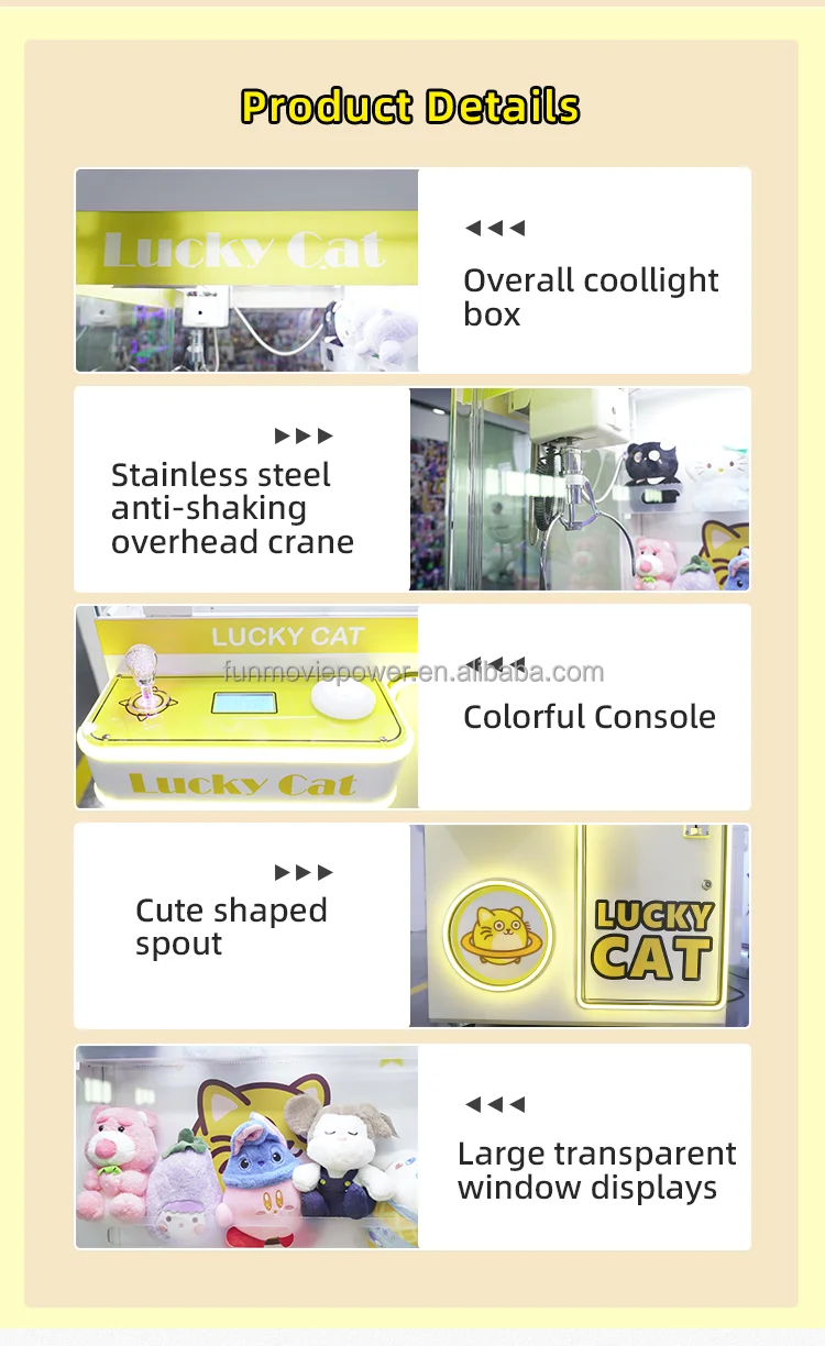 Mini Claw Machine - Fun Vending Game for Kids & Adults