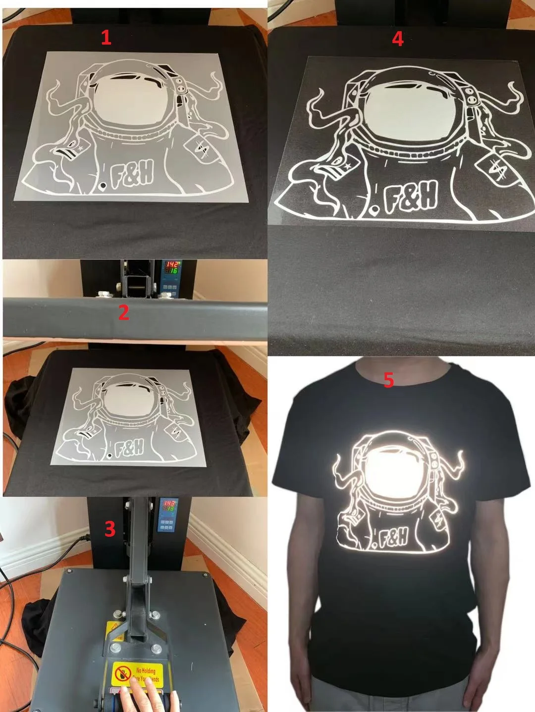 Wholesale Full Colors Custom Plastisol Screen Printed Heat Transfers ...