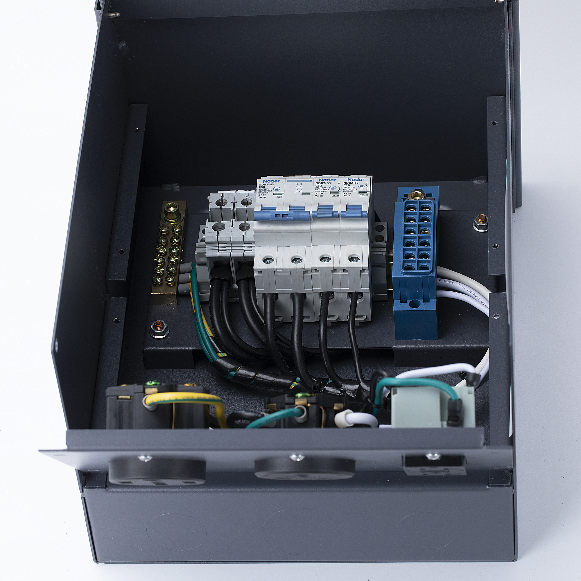 20A/30A/50A Weatherproof Electrical Power Distribution Box
