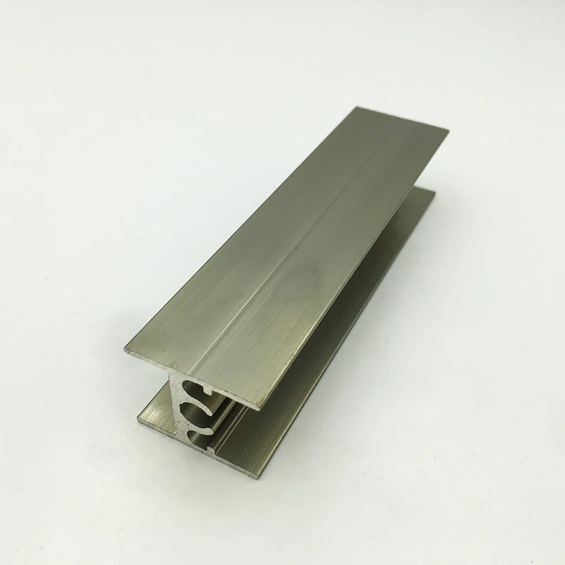 Custom Aluminium Top Bottom Track Double Track Profile Foshan Wardrobe ...