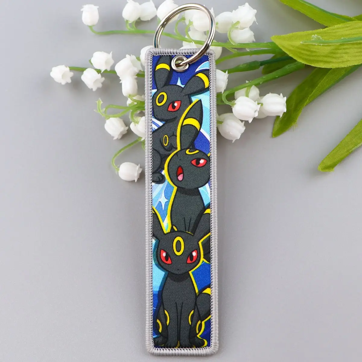 Wholesale High Quality Anime Embroidered Key Chains
