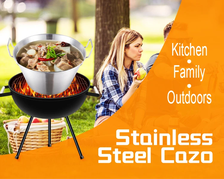Daosheng OEM Carnitas Cazo Mexicanos Pan Gas Stove Burner