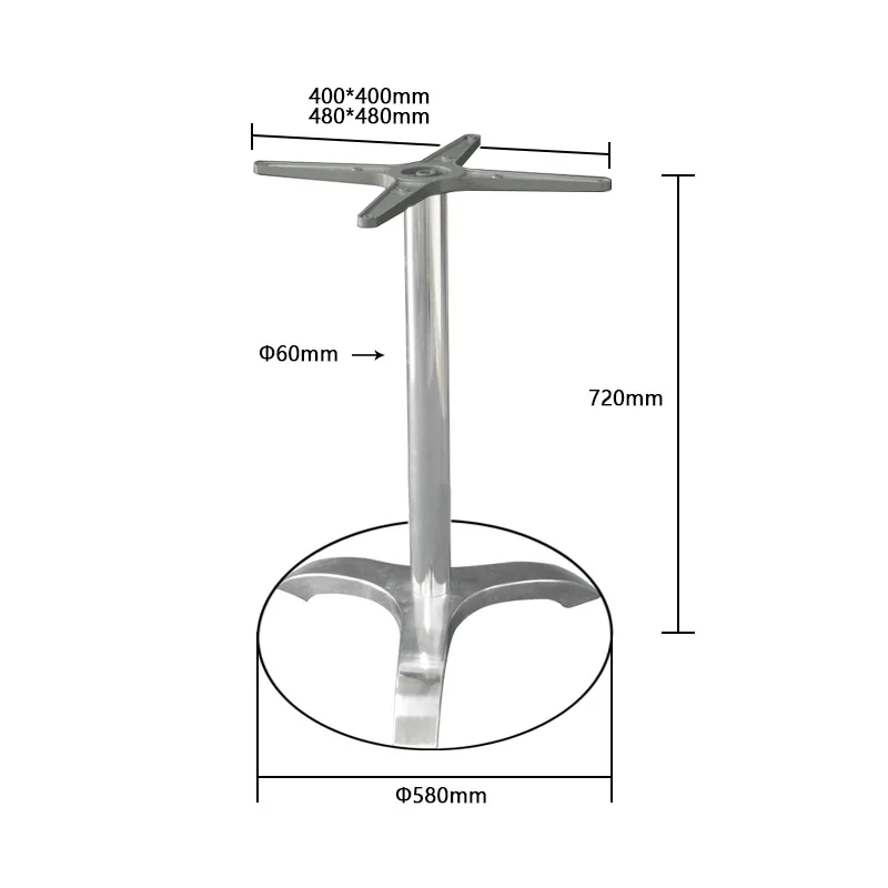 Aluminium Table Bases - Durable and Stylish Solutions