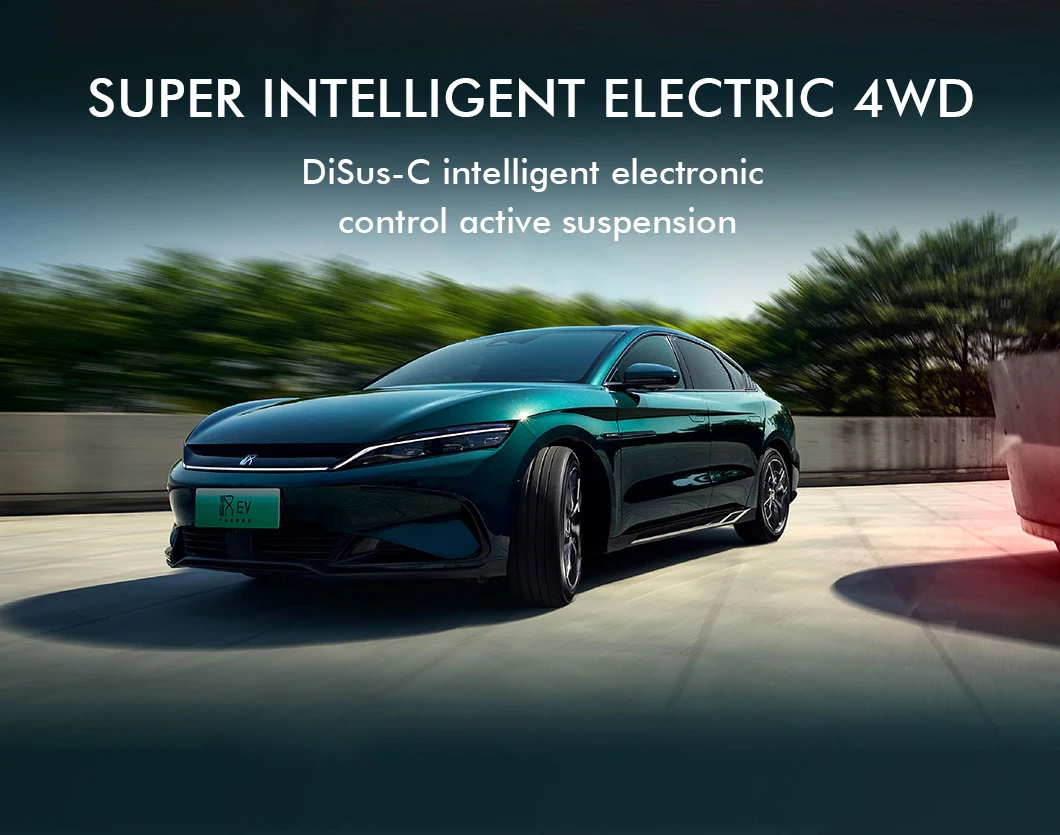 Byd Han Ev 2024 Five Seats 4 Wheel Electric Car Fast Electr Vehicles ...