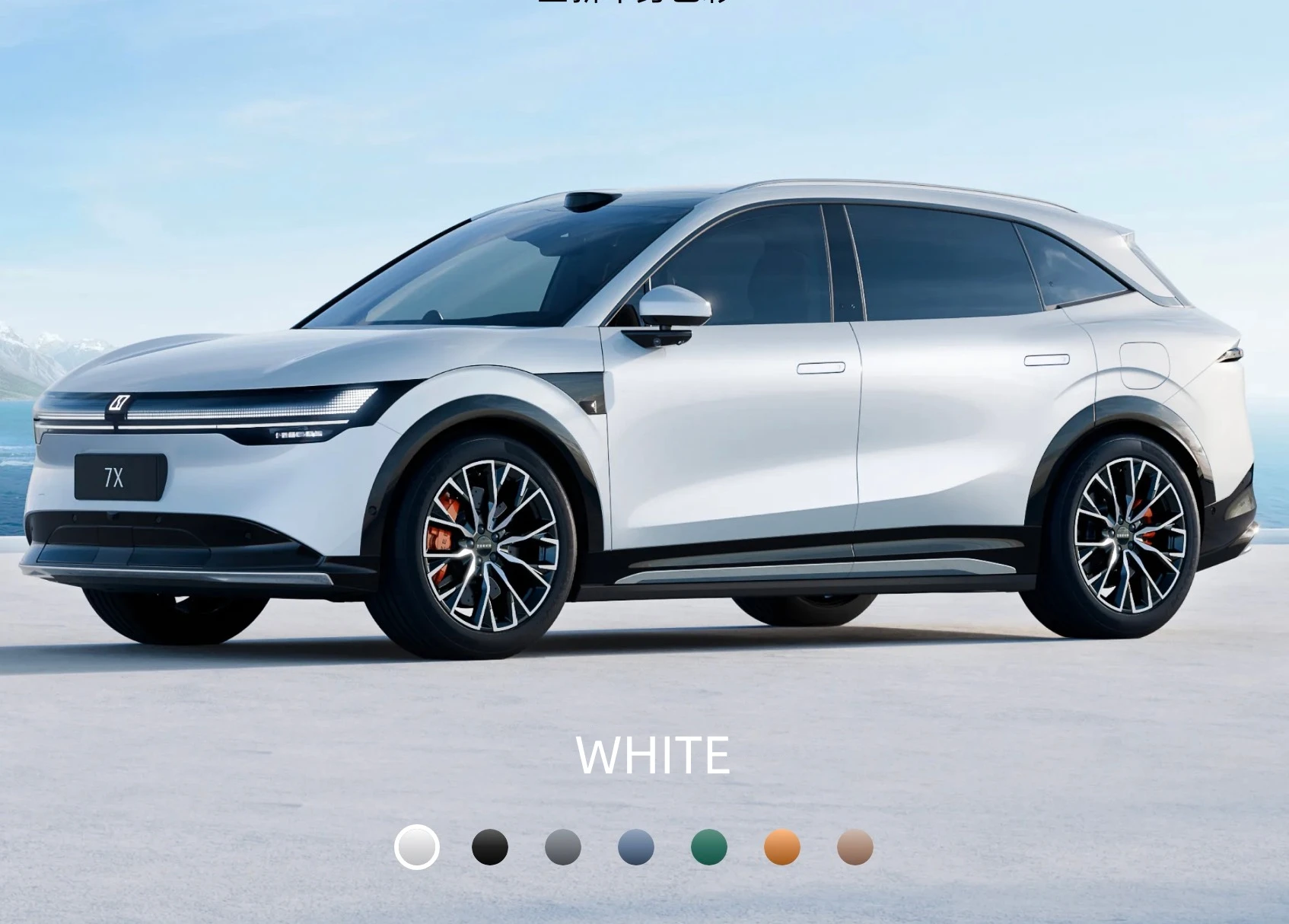 2025 Zeekr 7x - High Performance Electric SUV with 5 Seats