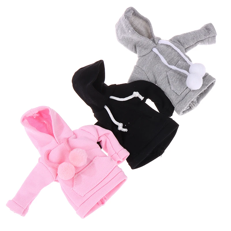 Christmas Elf Doll Clothes Hoodies Sweatshirts Gray Fleece Hoody ...