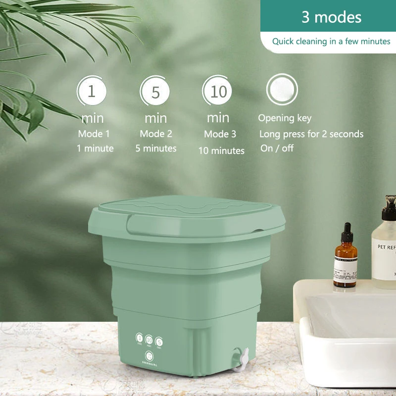 Washing Machine Portable Bucket Wholesale Small Folding Electric Nano ...