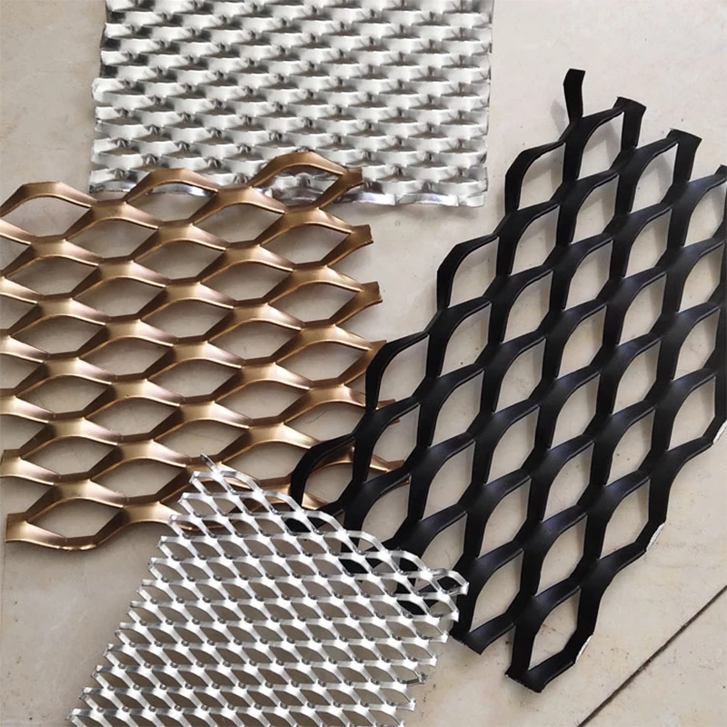 Decorative Metal Mesh Expanded Metal Mesh Rhombus Hexagon Diamond ...