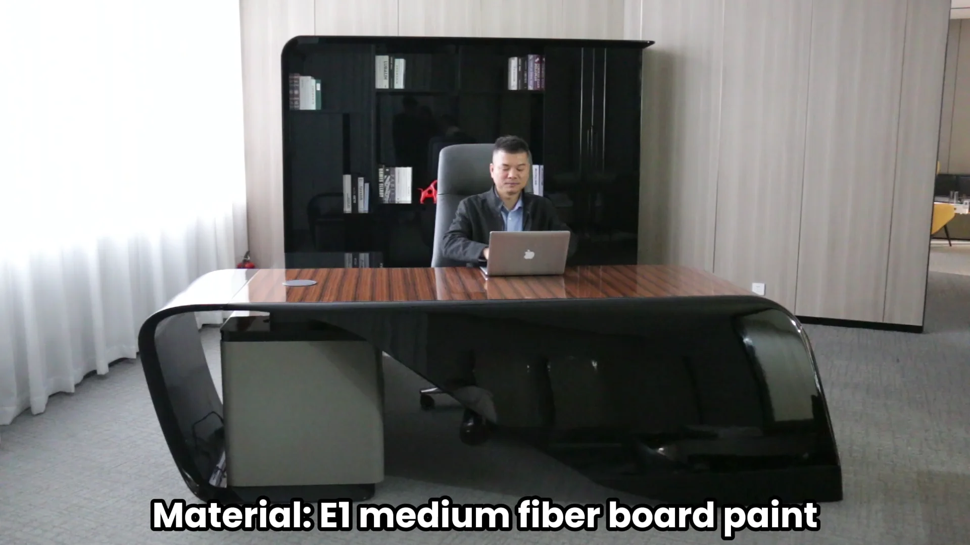 Premium Ceo Luxury Modern Executive Table Office Furniture Large Boss ...