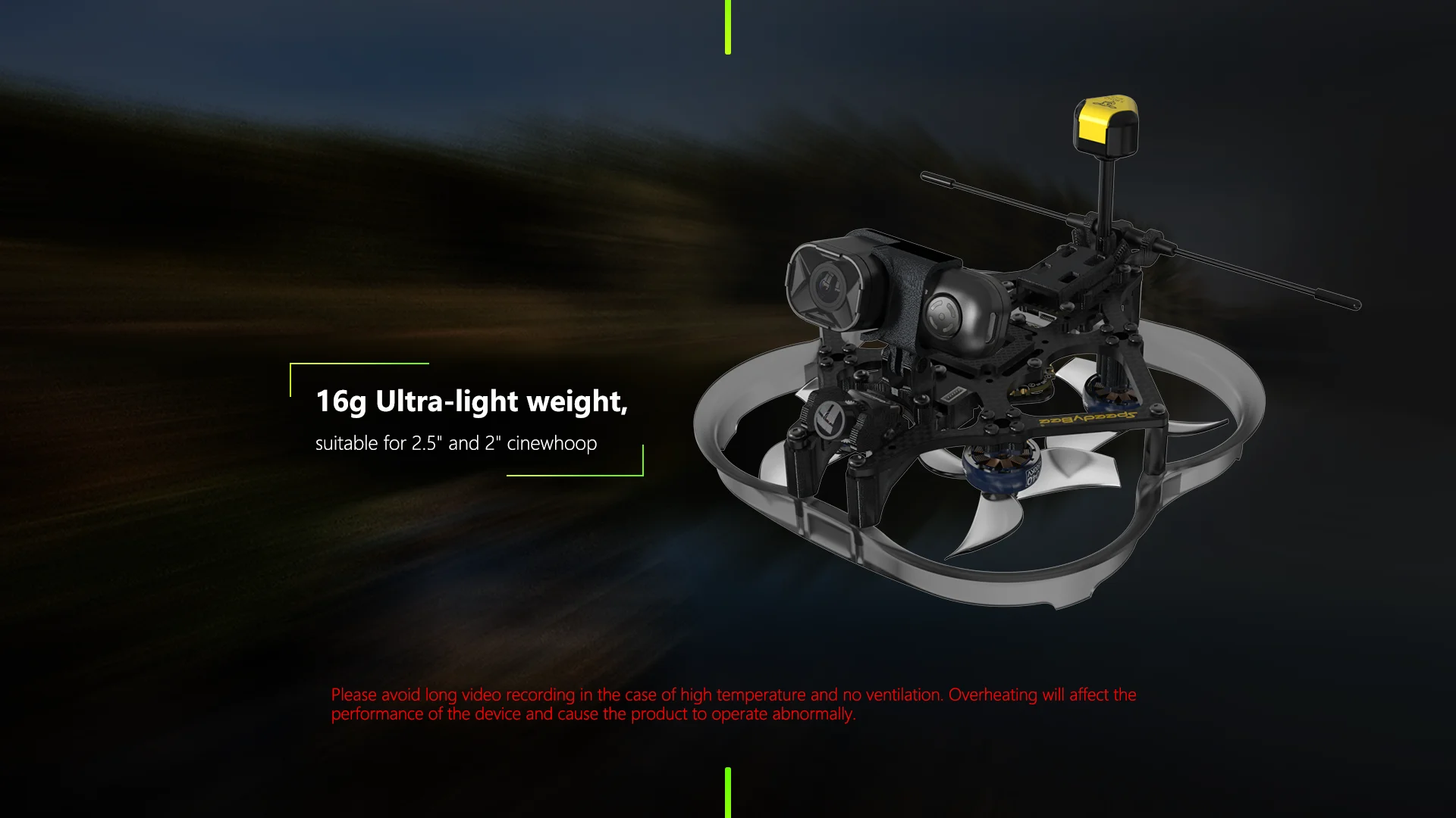 Runcam Thumb-pro-w Thumb Pro 4k Action Camera Model Aircraft For Fpv ...