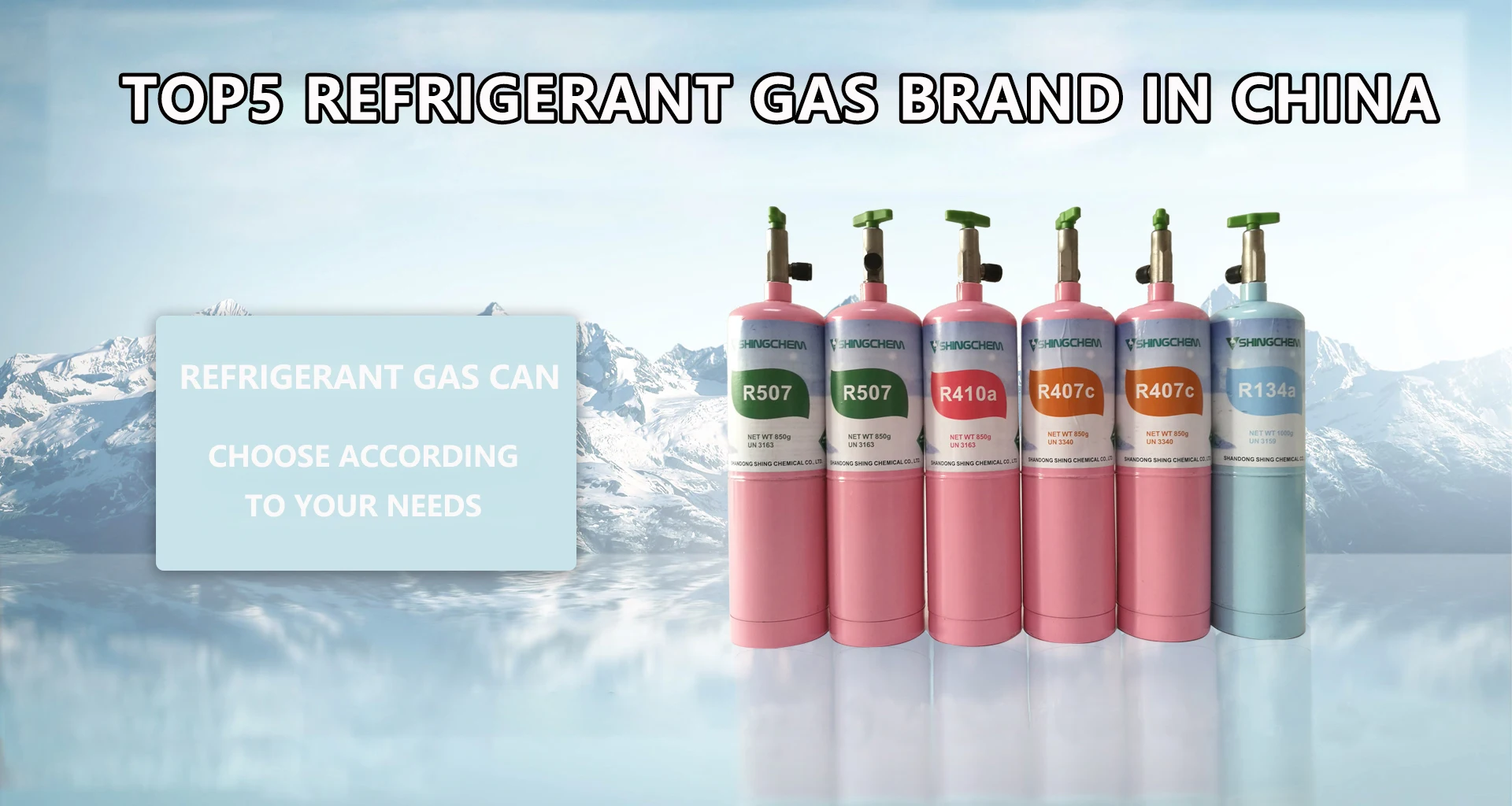 R134a Refrigerant Gas 1kg Can - Efficient Cooling Solutions