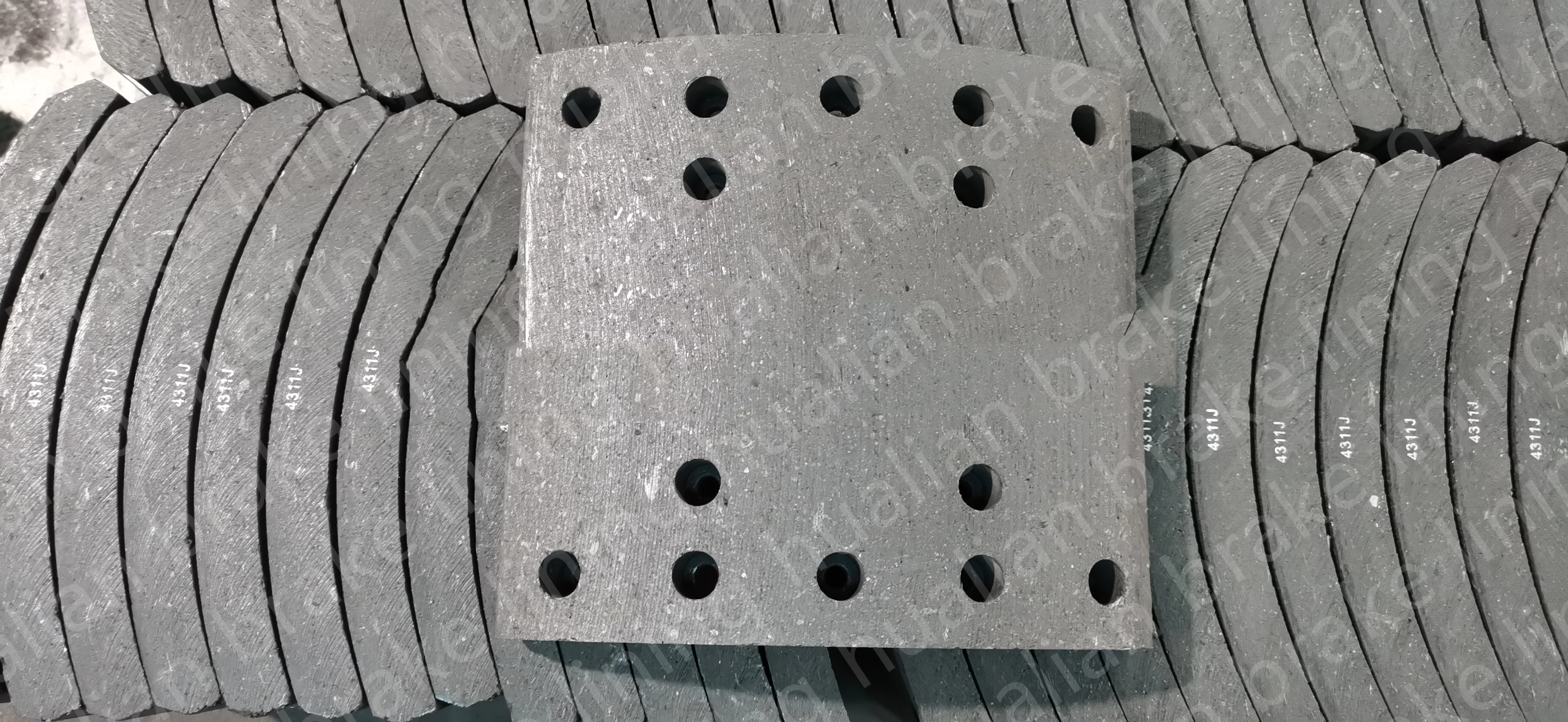 Truck Brake Shoe 4311 With Linings Top Quality Heavy Duty Trailer Brake ...
