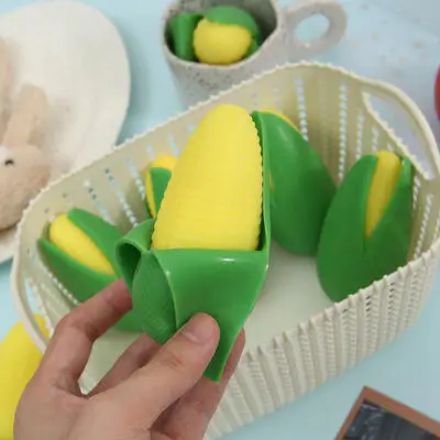 Tpr Novelty Squishy Corn Toy Cartoon Corn Soft Squeeze Toys Pressure ...