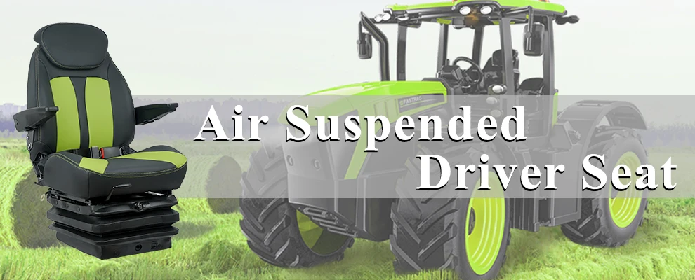 Air Suspension Tractor Seat for Excavators - Comfort & Durability