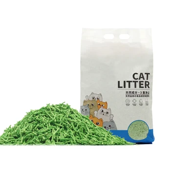 Premium New Style Natural Pea Fiber Plant-degradable Cat Sand 4 ...