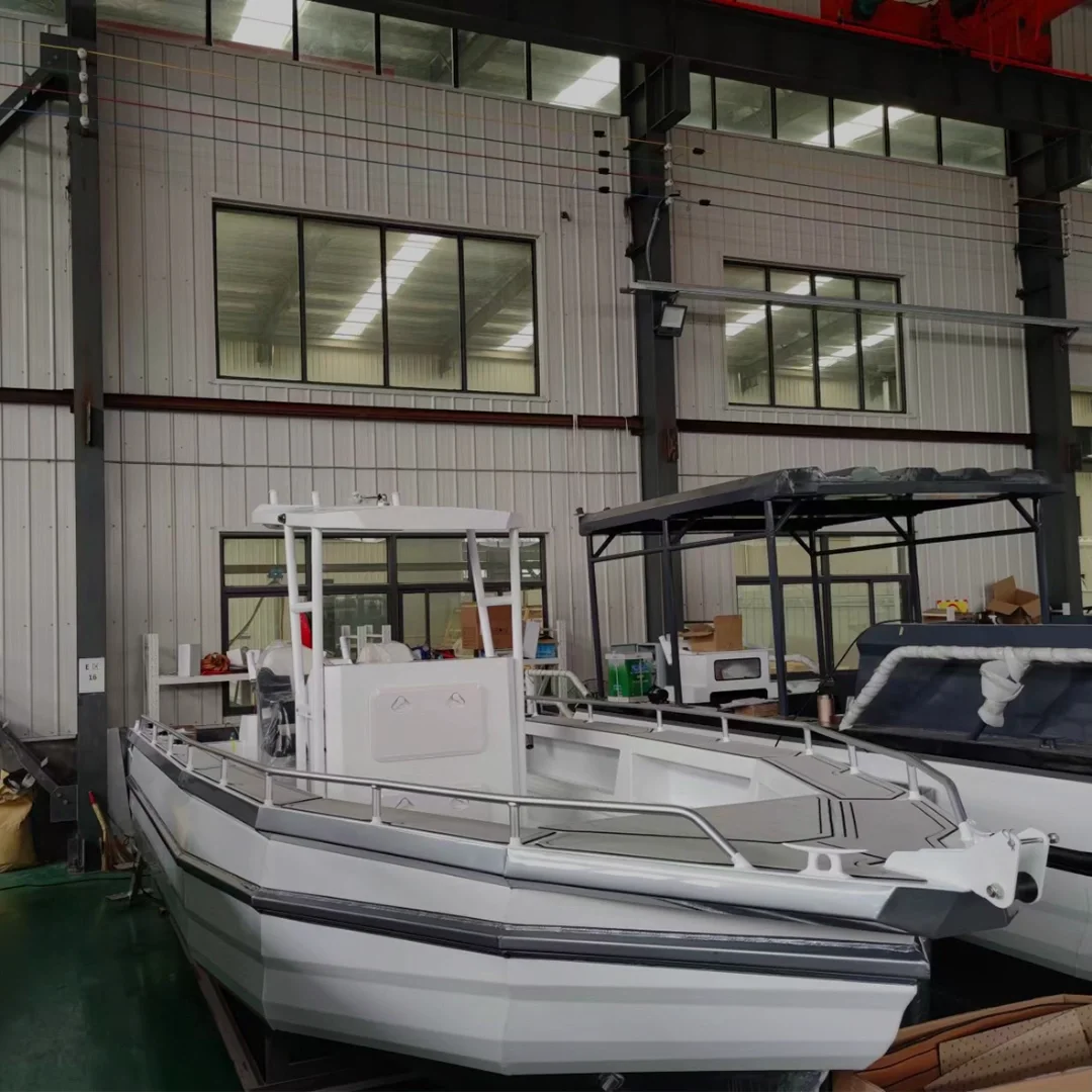 23ft Easy Craft Center Console Offshore Fishing Boat Welded Aluminum ...