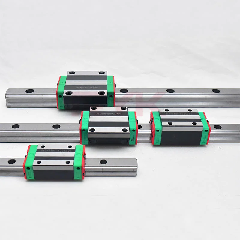HIWIN Linear Guide Rail HGR25 1000mm 4000mm with HGH25CA Linear Block Steel for CNC Industries ...
