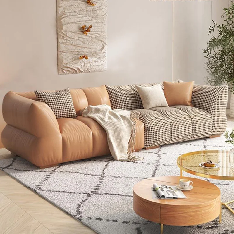 Luxury L Shape Sofa Pomelohome Fabric Restaurant Modern 1 Set Hotel ...