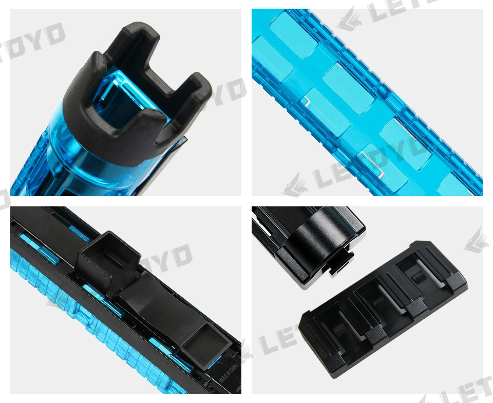 LETOYO Fishing Rod Placement Tube - Portable Pole Inserter