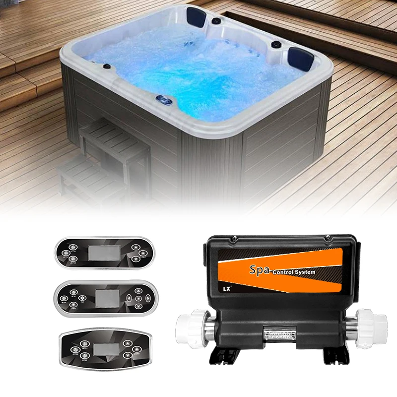 3kw Spa Control System With Panel 4 Pumps Smart Temperature Spa ...