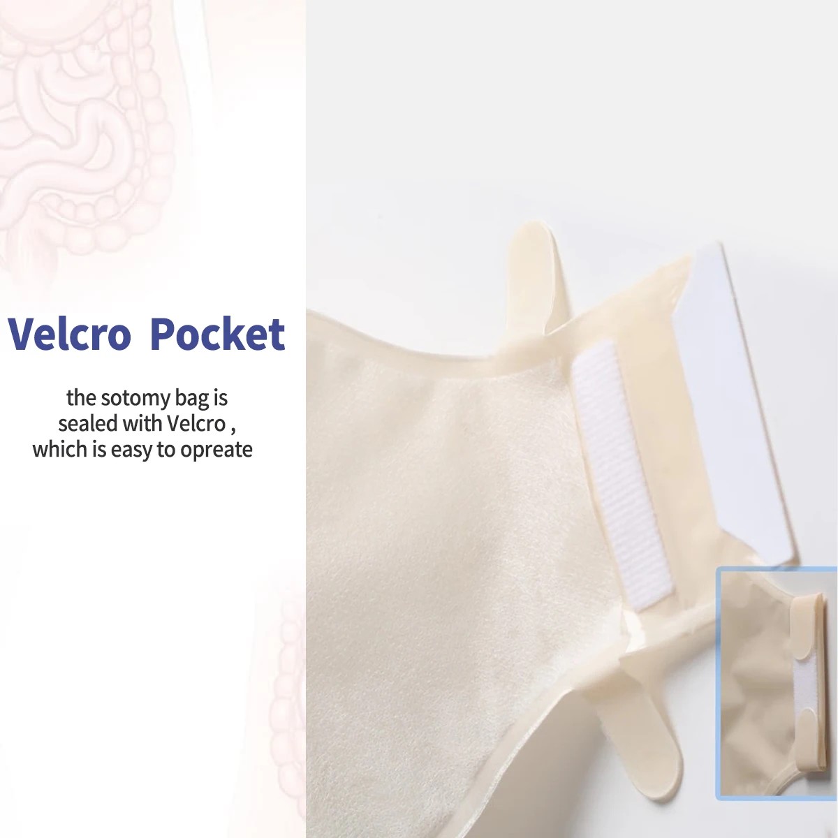 New Product Steadlive Sac Colostomy Bags 60mm With Exhaust Valve Carbon ...