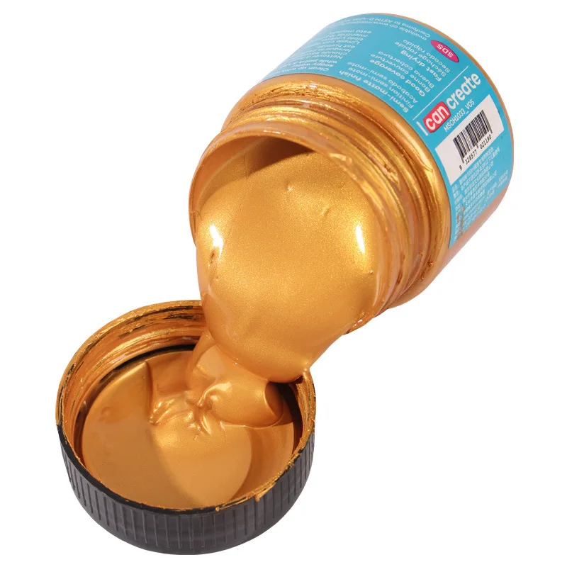 100ml Acrylic Paint Set Wall Painting Waterproof Pigment Diy ...